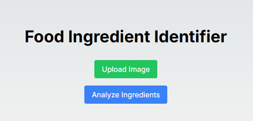 Building a Food Ingredient Identifier App with AI – Ying's Data Science ...